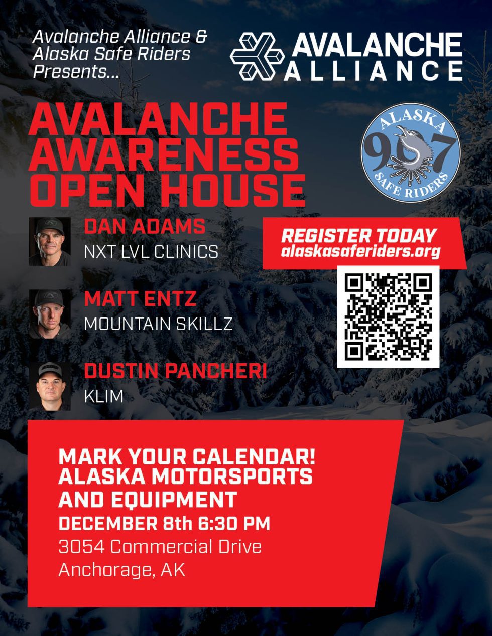 12.8.23 Avalanche Awareness Open House Anchorage | Alaska Safe Riders